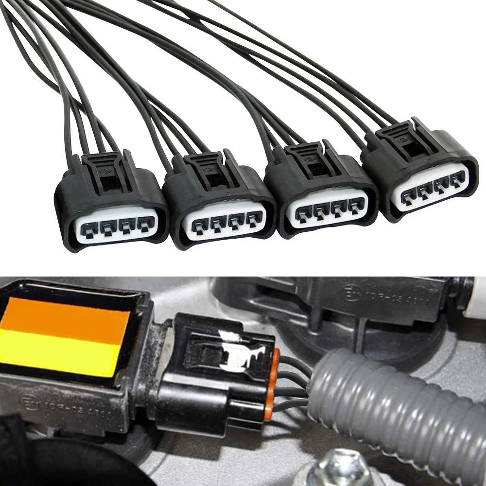 4pcs Ignition Coils Connector Plug Harness for Lexus RX350 Toyota Camry ...