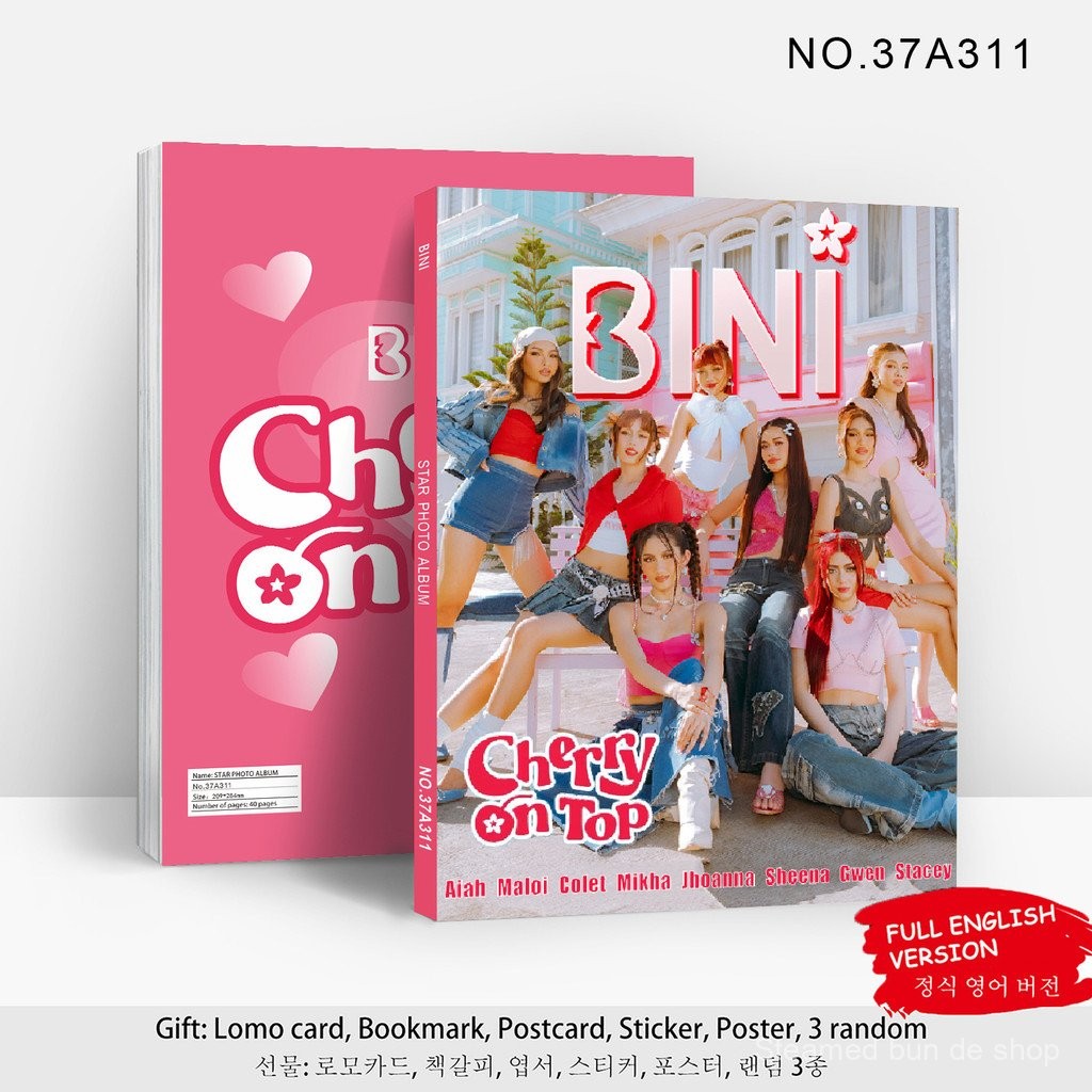 Philippines Girl Group BINI Picture Album+New Album Tour Merchandise ...