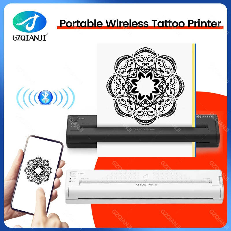 Tattoo Stencil Transfer Printer Machine Tattoo Printer Paper Portable ...