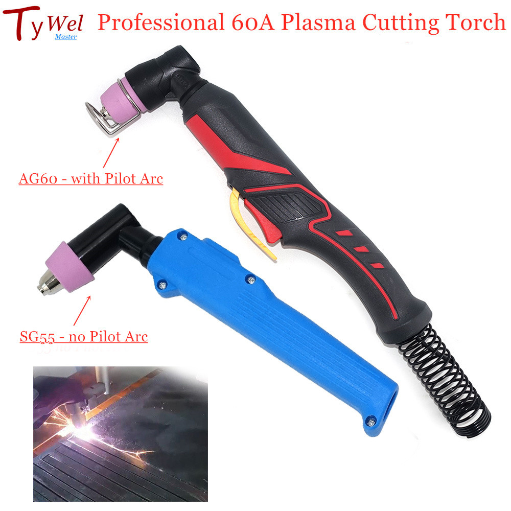 Professional AG60 Torch SG55 Torch Plasma Cutter Gun with/without Pilot ...