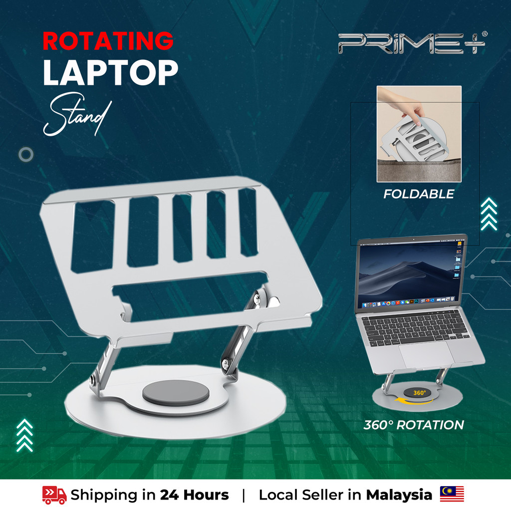 360° Rotating Laptop Stand Foldable and Portable Laptop Stand for ...