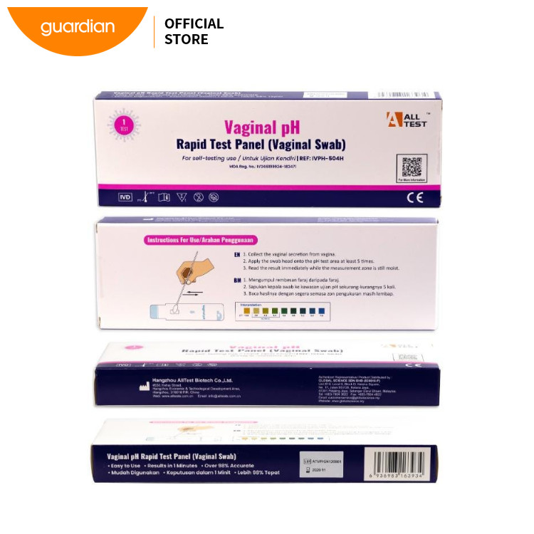 Alltest Ph Vaginal Discharge Rapid Test (1's) | Shopee Malaysia
