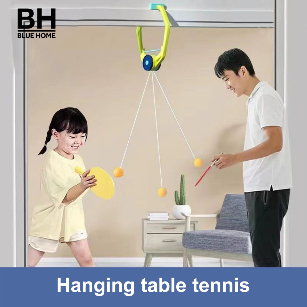 Adjustable Doorway Game Pingpong Trainer Indoor Hanging Table Tennis ...