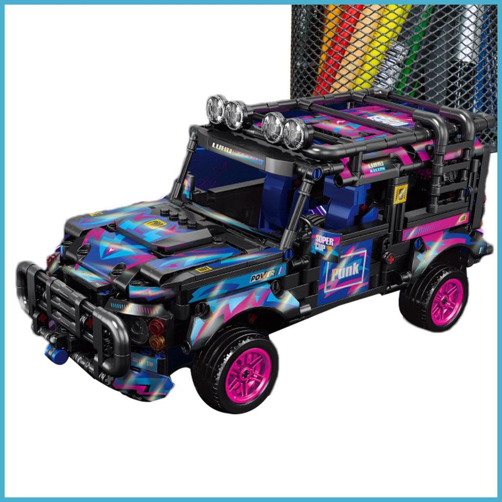 Racing Car Blocks Set Collectible Race Car Building Kit Toy Sports Car ...