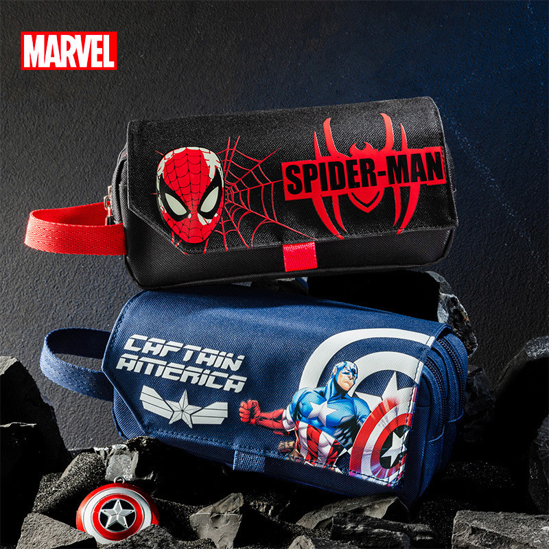 Disney large capacity pencil case Case/Pencil Box/Pensil Box Spiderman ...
