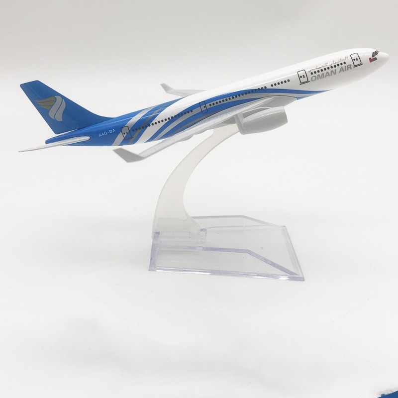 16cm Oman Airlines Airbus A330 Diecast Airplane Model Alloy Metal Air ...