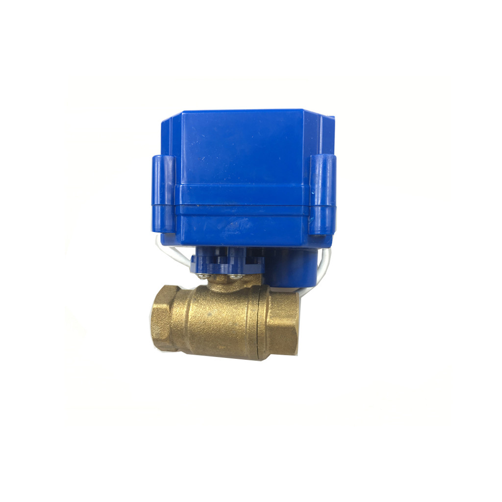 motorized ball valve 12V, DN15 BSP, manual switch, 2 way, electrical ...