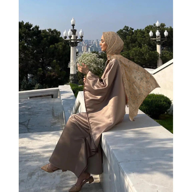 Tudung Bawal Floral Printed Shawl Retro Elegant Women's Long Scarf ...
