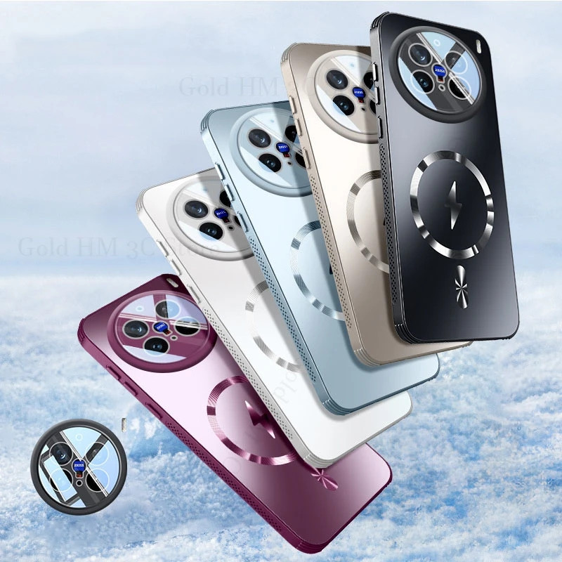 Magnetic Wireless Charger Case For Vivo IQOO 13 12 Pro Cooling Armor ...