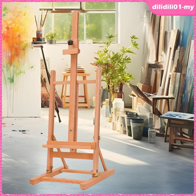 [DilidilidaMY] Drawing Easel Wooden Painting Easel Portable Poster ...