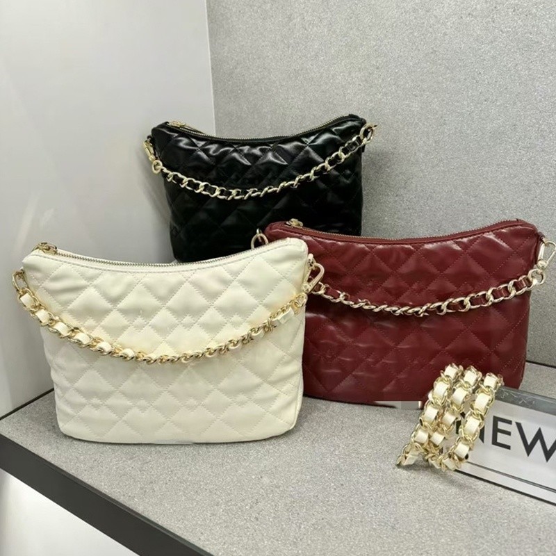 Cnk new women's diamond grid chain shoulder bag 20671706 | Shopee Malaysia
