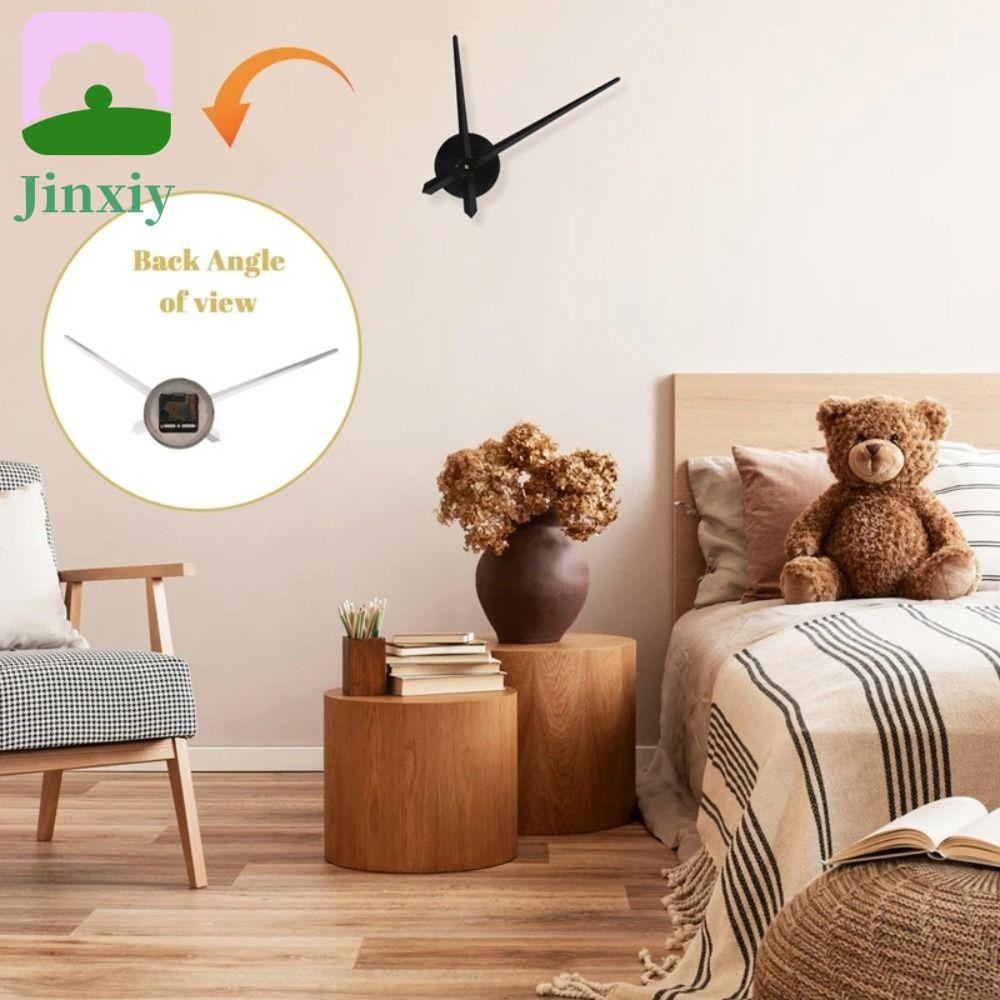 JINXIY Wall Clock Movement Mechanism, Long Shaft DIY Clock Hands ...