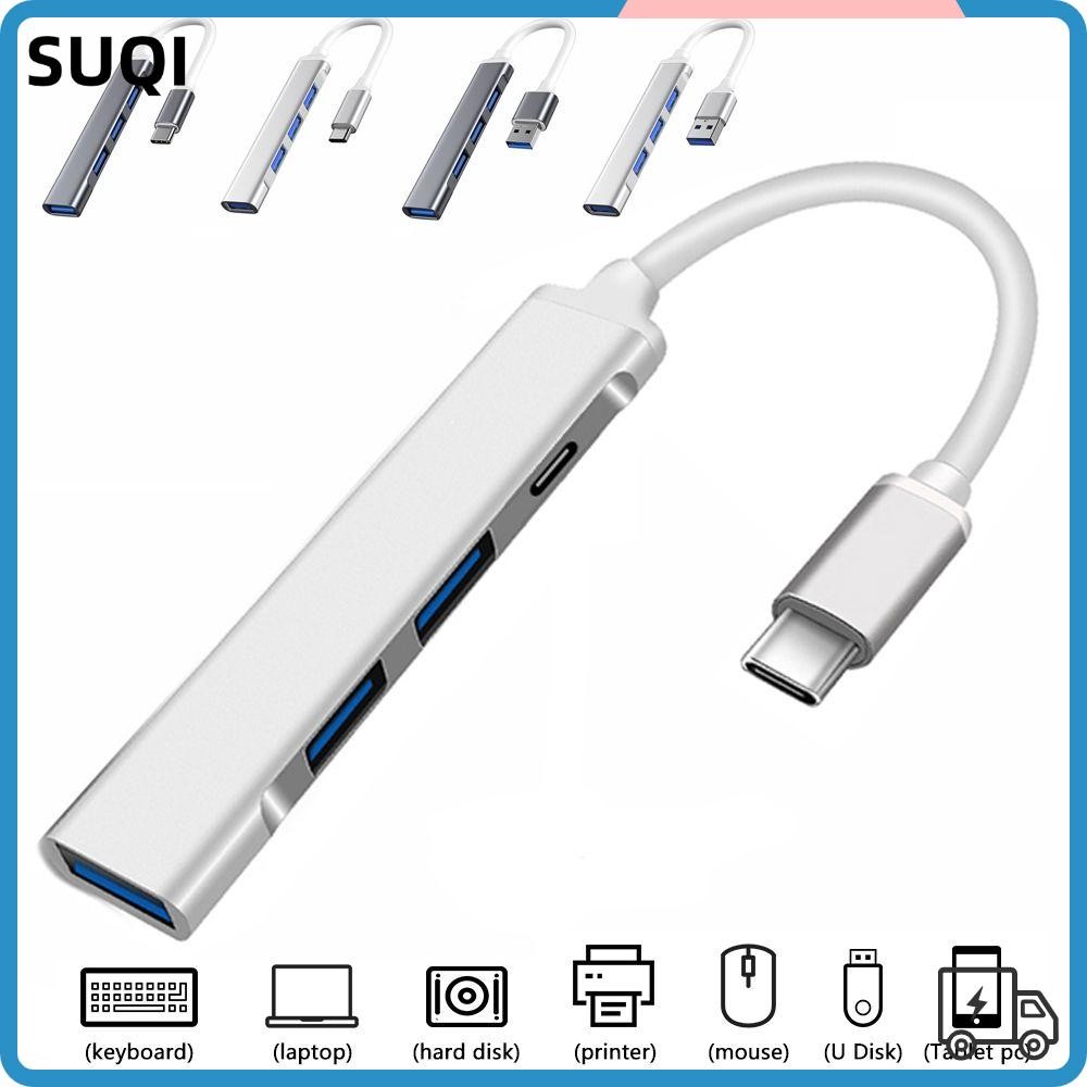 LUCKY-SUQI Type-C Laptop PC Splitter OTG Adapter Dock Station for Dell ...