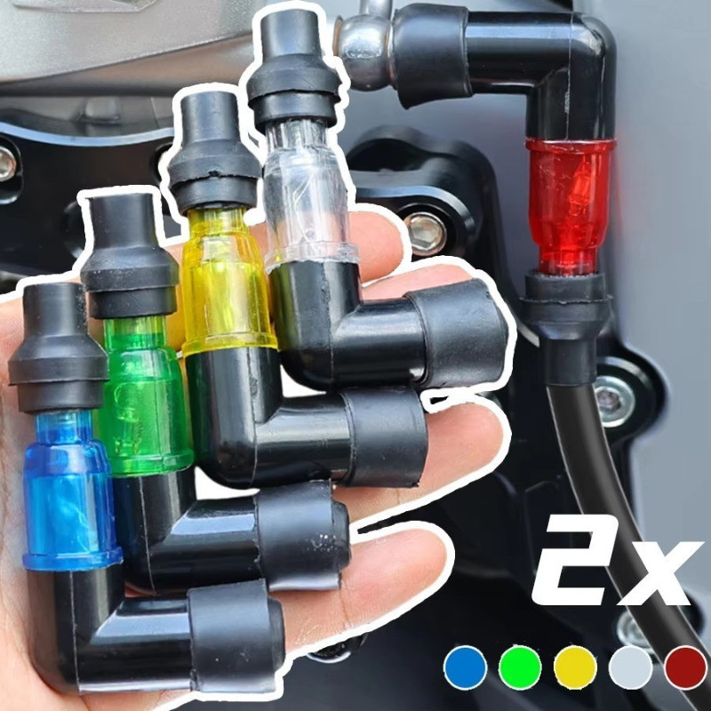 Motorcycle 90 Degree Flashing Spark Plug - Universal, Multi-Purpose ...