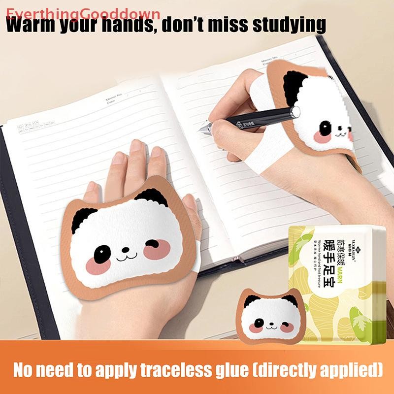 Ed 1/3/5/10Pairs Cartoon Panda Winter Wearable Disposable Hand Foot ...