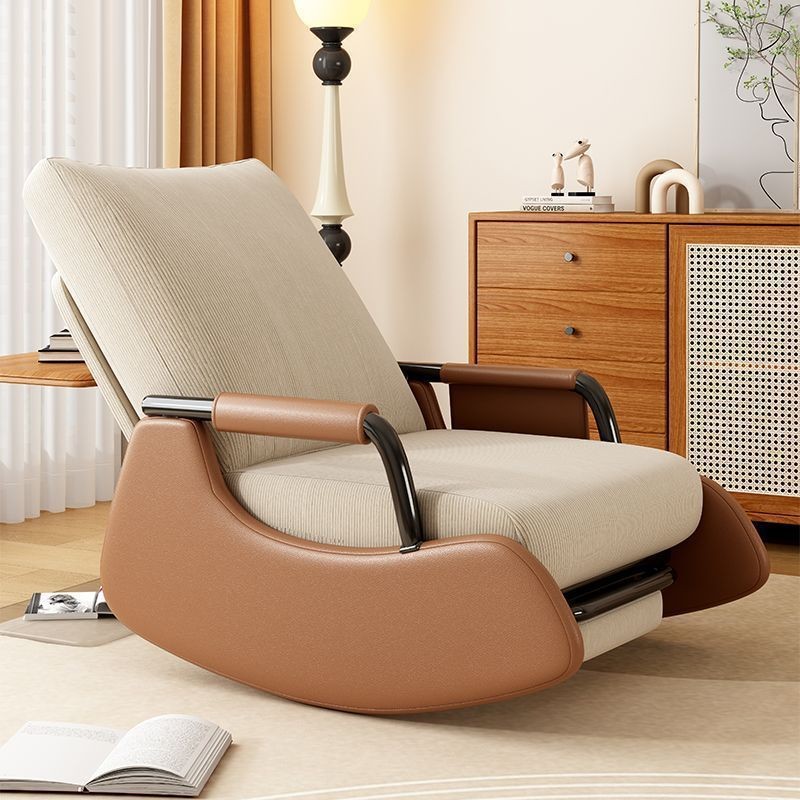 Light Luxury Single Rocking Chair Rocking Chair Reclining Chair Adult ...