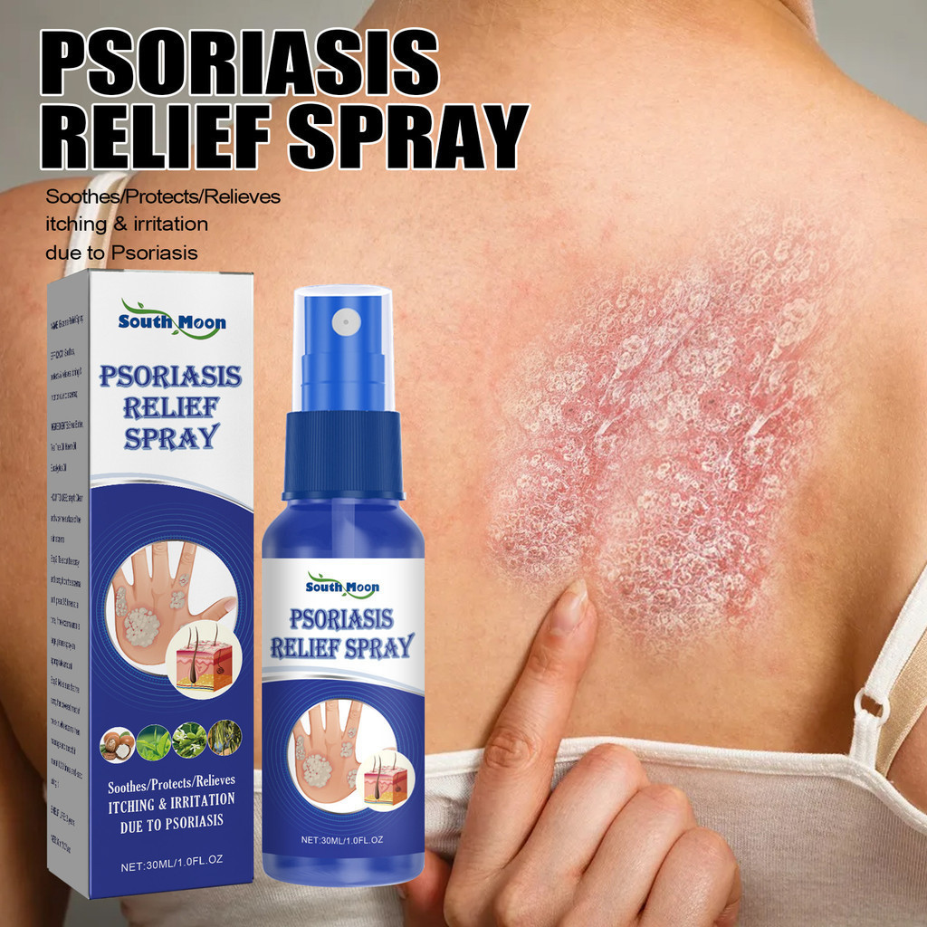 South Moon Psoriasis Relief Spray Skin Psoriasis Spray Natural Herb ...