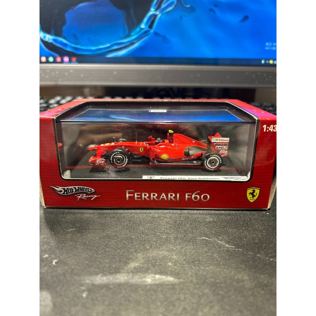 Hot Wheels 1/43 Ferrari F60 Lecconing 2009 Race Season [Model ...