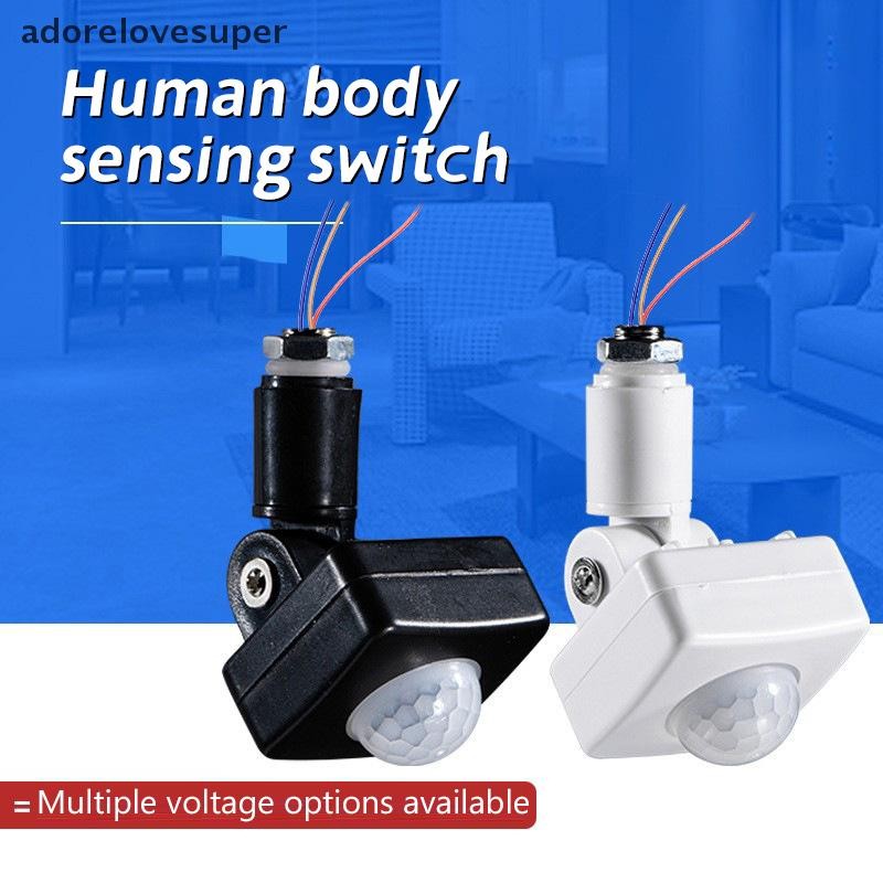 AD1MY Motion Sensor Adjustable PIR Switch LED Flood Light PIR ...