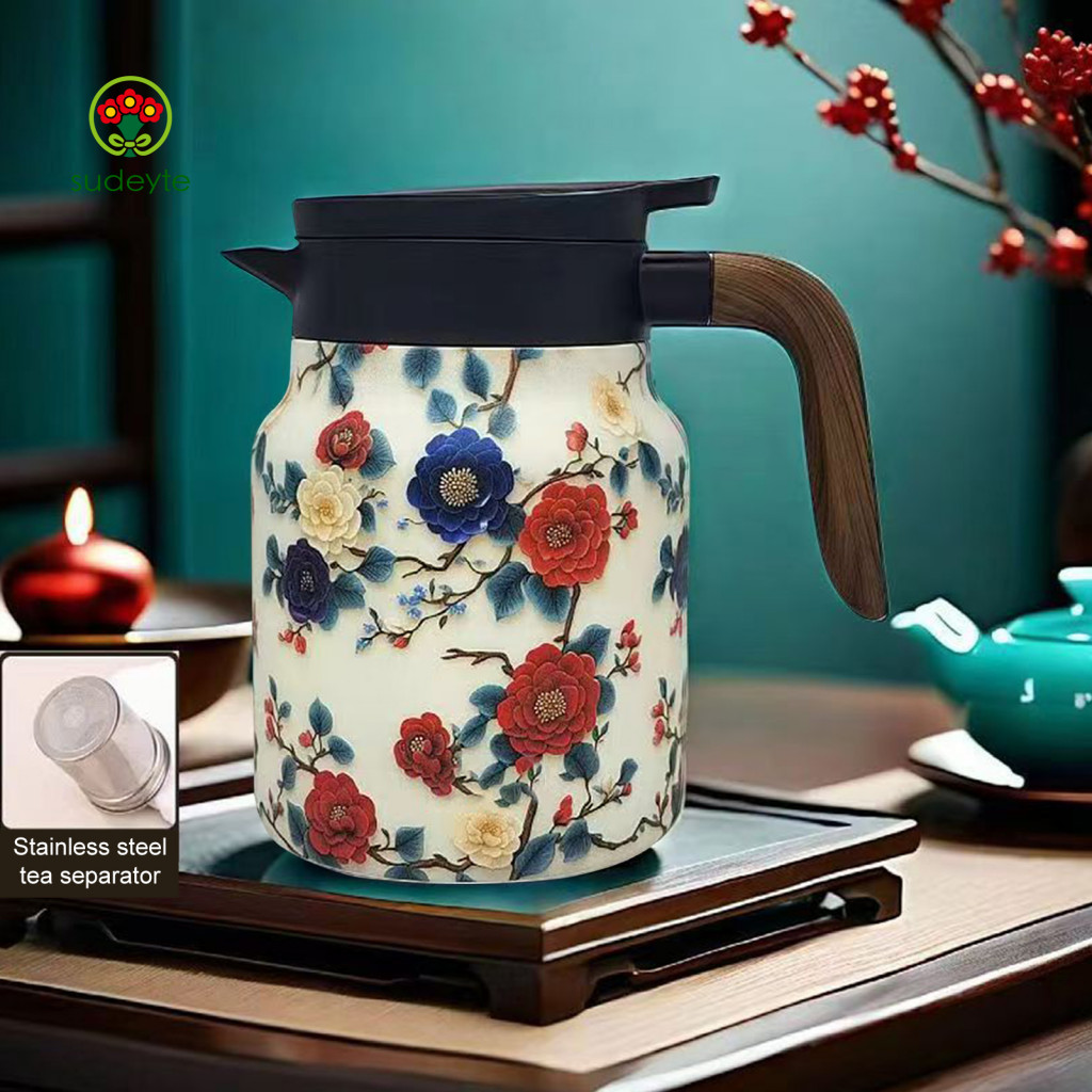 sudeyte Teapot with Built-in Filter Teapot with Fine Mesh Filter ...