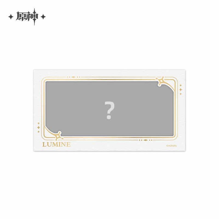 Random Lumine The Road Not Taken Series Paper Clip Photo Card - Genshin ...