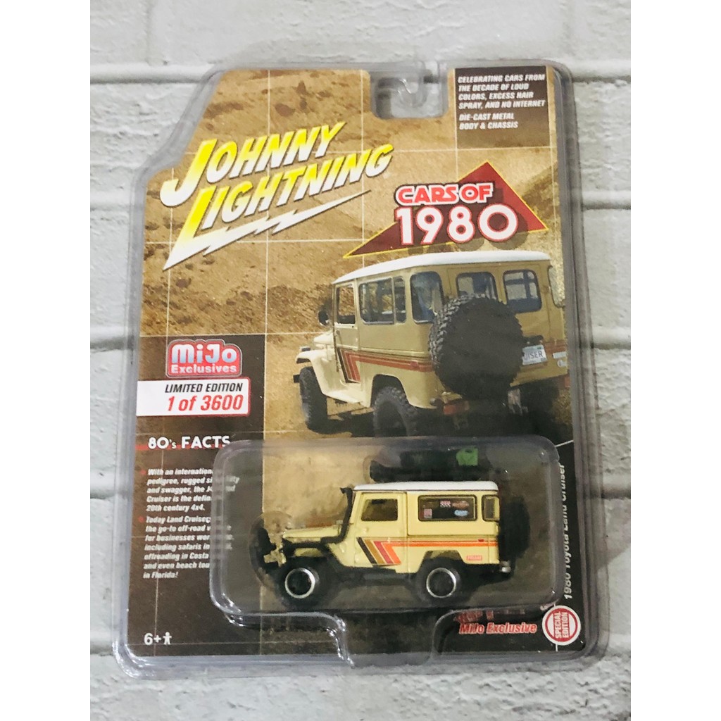 Jltlcfj60 | Jhonny Lightning 1980 Toyota Land Cruiser - Racing Car Toy ...