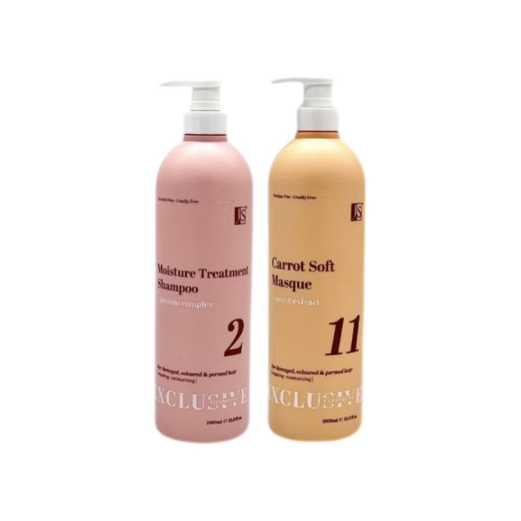 Js Exclusive Treament Shampoo + Js Exclusive Carrot Mask 1000ml ...