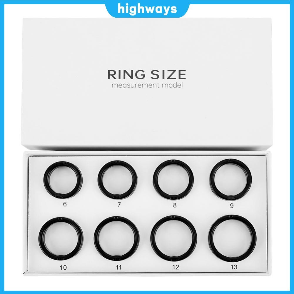 Smart Ring Sizing Kit Sizing Kit Size First Before You Buy 8 Sample Ring Ring Measurement Tool ...