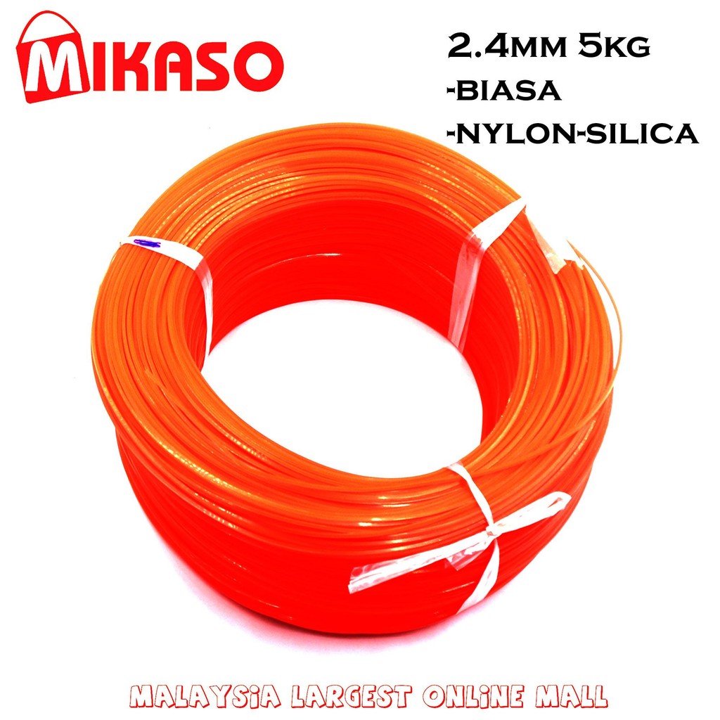 [nylon / superflux] 5kg Square Nylon 2.4mm Grass Trimmer Line String ...