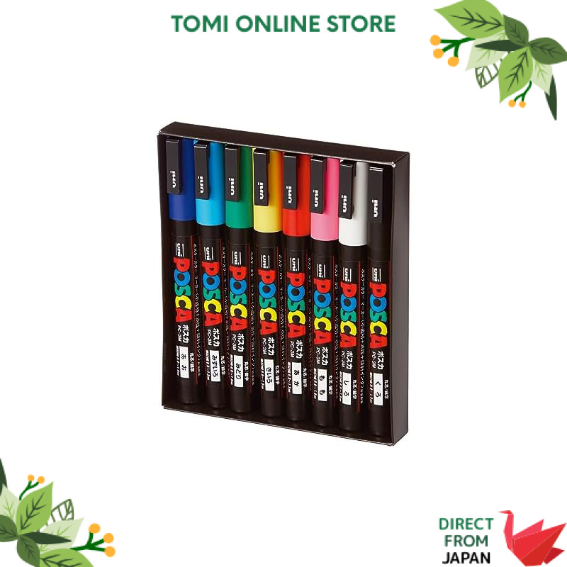 【Direct from Japan】 Posca Mitsubishi Pencil Water-Based Pen Posca Fine ...