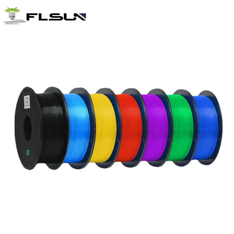 Flsun spot pihak kilang produk baru peningkatan wayar bercorak 3D pla 1 ...