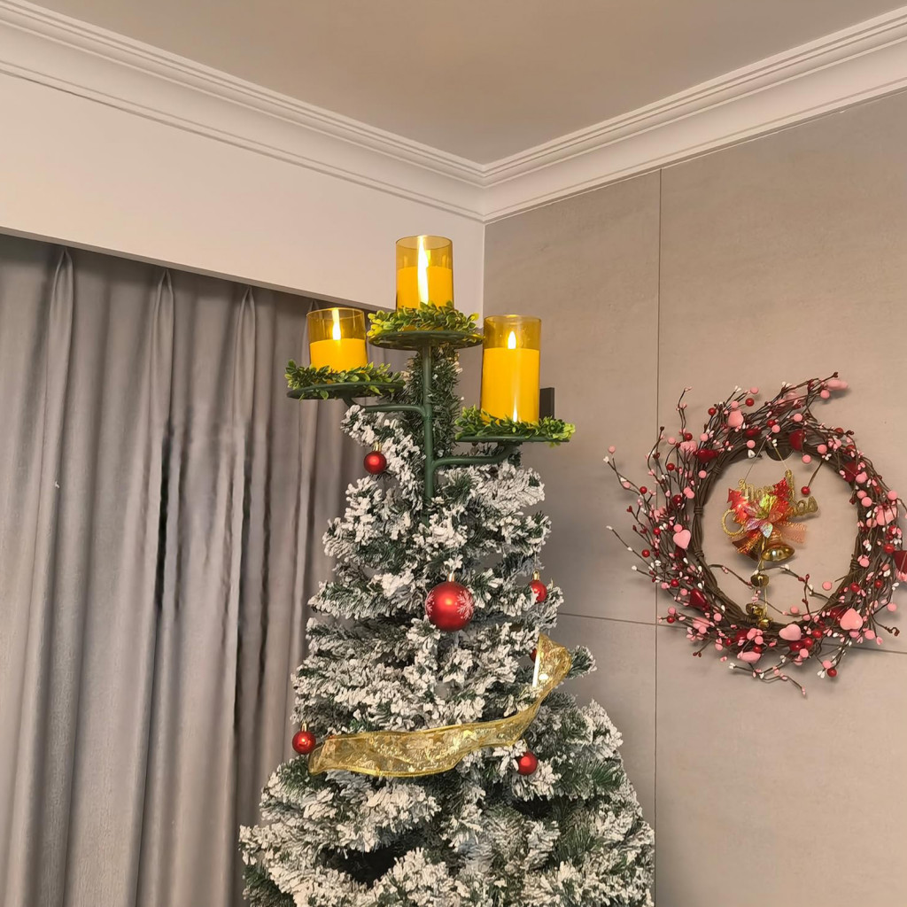 Bestus| Anti-slip Tree Topper Stand Stable Christmas Tree Topper Base ...