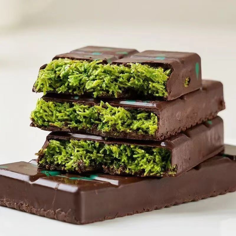 Dubai Dubai Chocolate Influencer Pistachio Jam Sandwich Crispy Bread ...