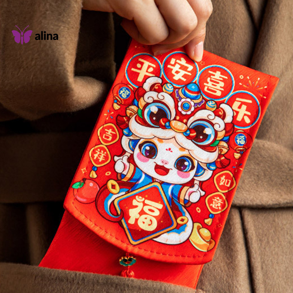 ALINA Fabric Envelope Prosperity Envelope Chinese New Year Lucky Money ...