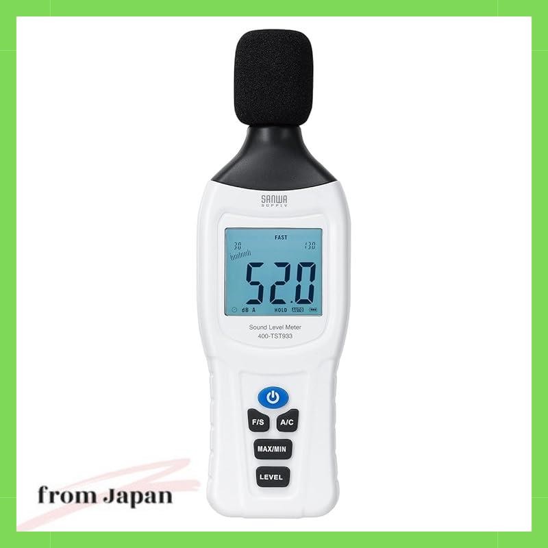 Sanwa Direct Digital Sound Level Meter A/C Weighting Range 30-130dB ...