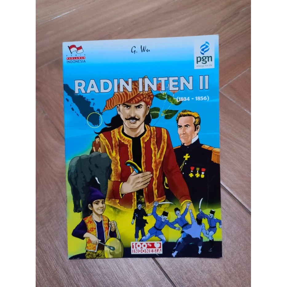 Indonesian Hero Comics - Radin Inten II - 1834-1856 - C2 | Shopee Malaysia