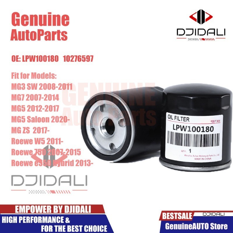 New OIL FILTER LPW100180 For MG ZS MG3 MG7 Roewe W5 E550 I6 360 ...