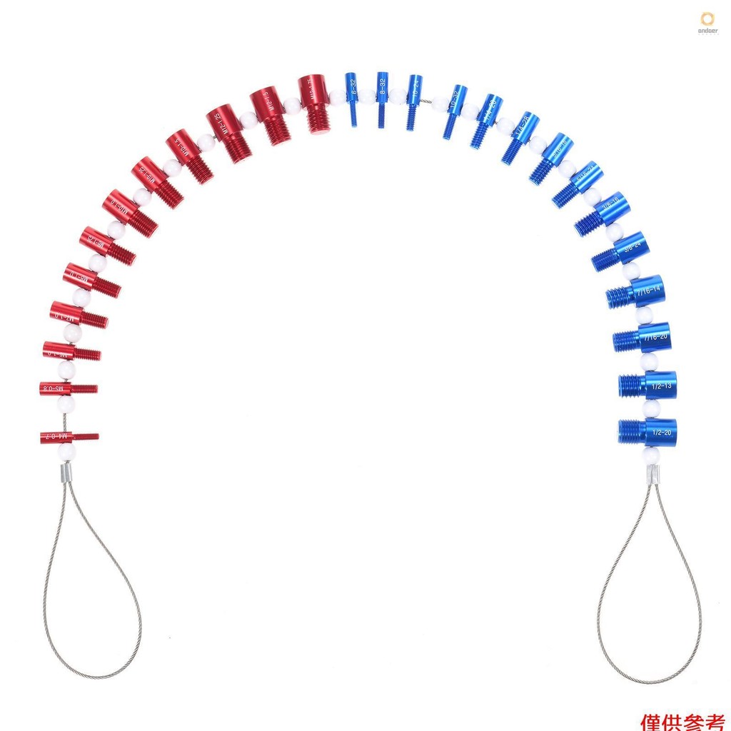 Nut and Bolt Thread Checker (Inch & Metric) Wire Loop Design 26 Male ...
