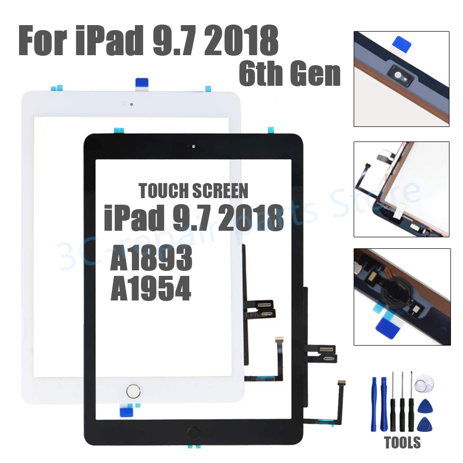 LCD Outer Touch Screen For iPad 6 2018 6th Gen A1893 A1954 ipad9.7 ...