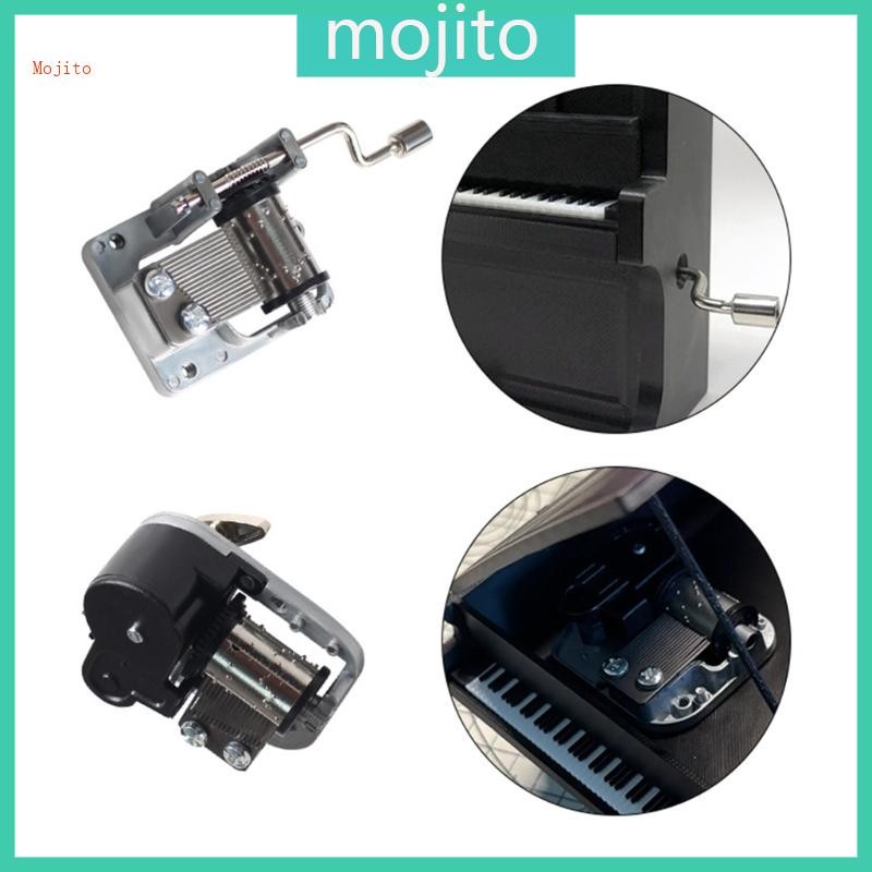 Mojito 3D Printed Music Box Mechanism for DIY Enthusiasts Hand Crank ...