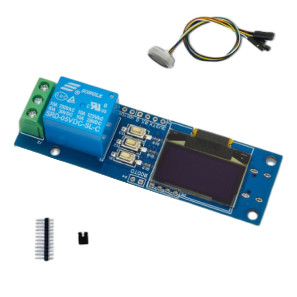 ZW101 Fingerprint Single Relay Module Capacitive Semiconductor 0.96 ...