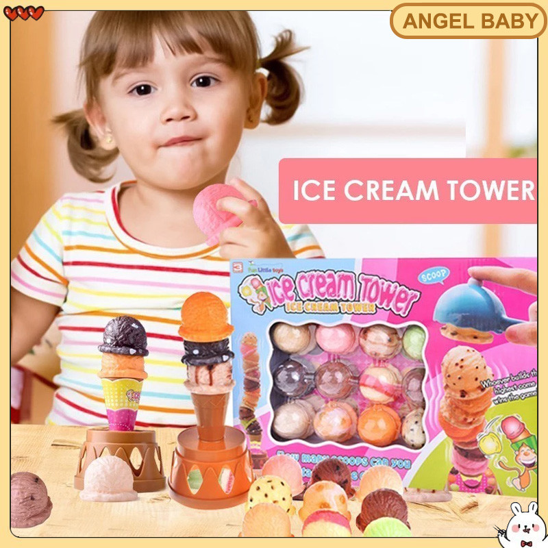 Ice Cream Maker Toy Children Simulation Pretend Play Set Early ...