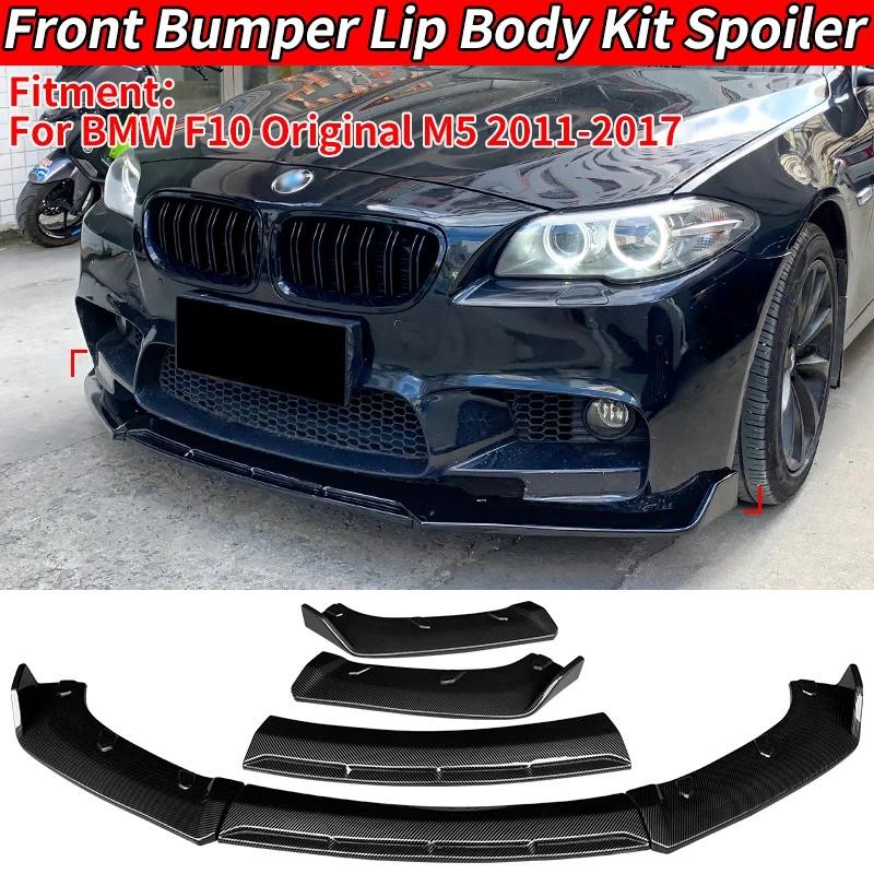 For BMW F10 Original M5 2011-2017 Car Front Bumper Lip Body Kit Chin ...