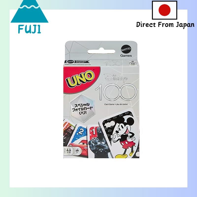 Mattel Game Uno Disney 100th Anniversary Celebration Card Game with ...