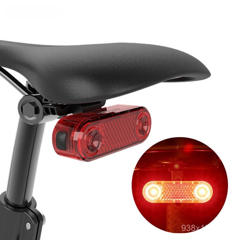 Lampu belakang rak barang basikal gunung Jixuelong W12BR lampu brek ...