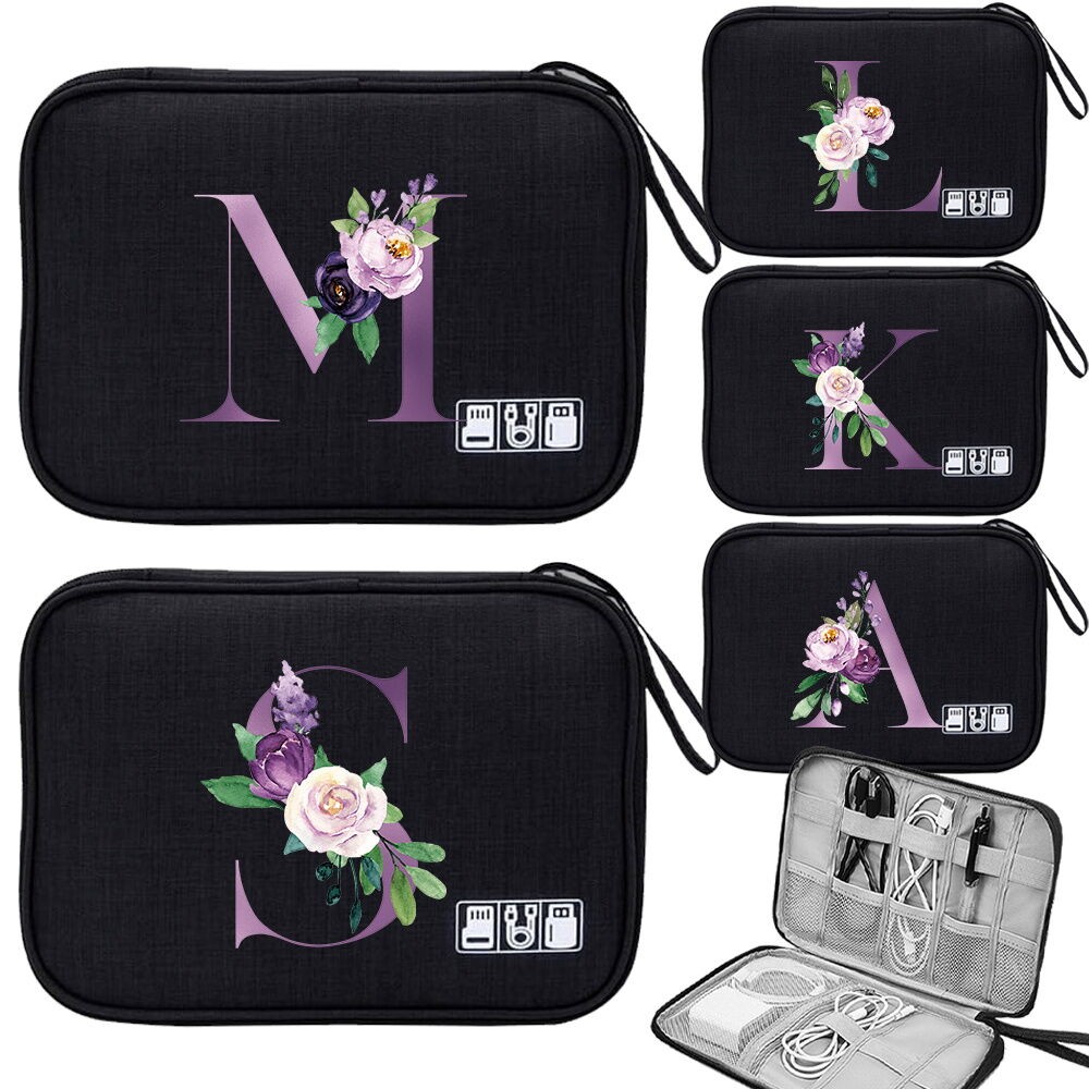 Digital Gadget Bag Cable Organizer Pouch Power Bank Bag Wire Storage ...