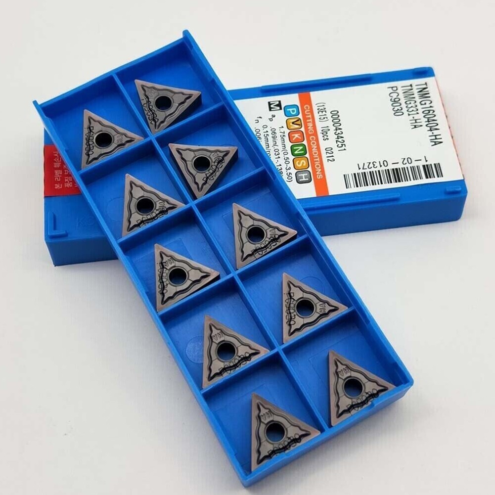 [Ready stock]TNMG331 HA TNMG160404-HA PC9030 Carbide insert turning tool for stainless steel ...