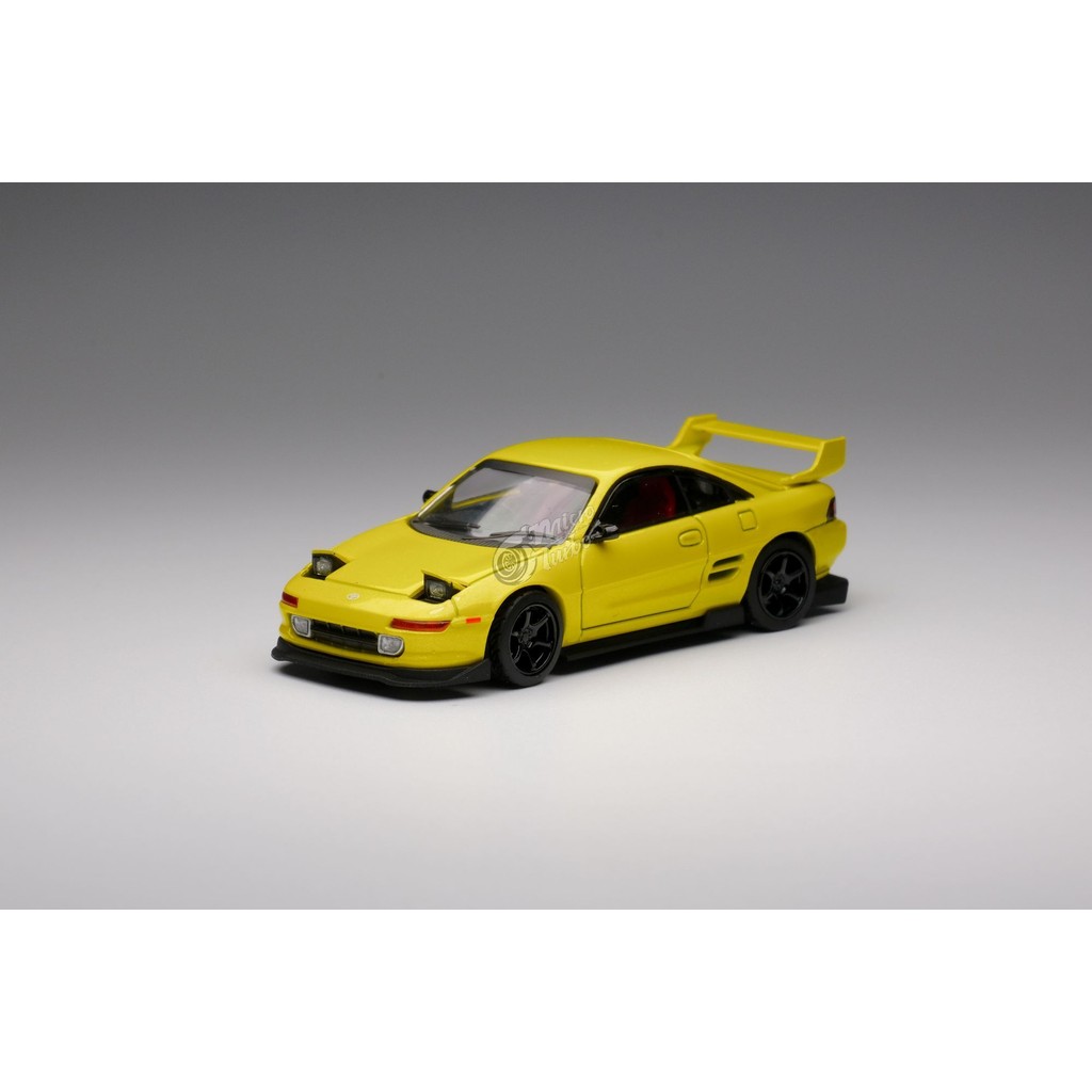Microturbo 1: 64 Toyota MR2 SW20 Modified Version Metal Yellow MT Alloy ...