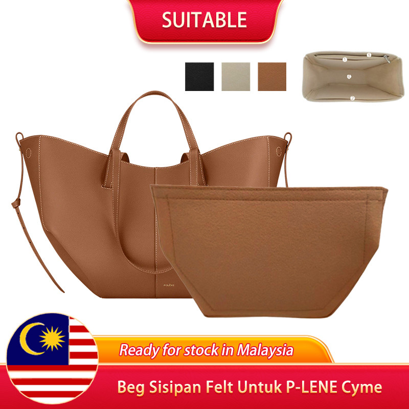 Organizer Beg Sisipan Felt untuk P-LENE Cyme Tote (Aksesori Beg Ultra ...