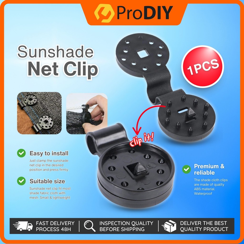 1PC Sunshade Net Clip Mesh Cloth Garden Netting Orkid Sun Shade Clip ...